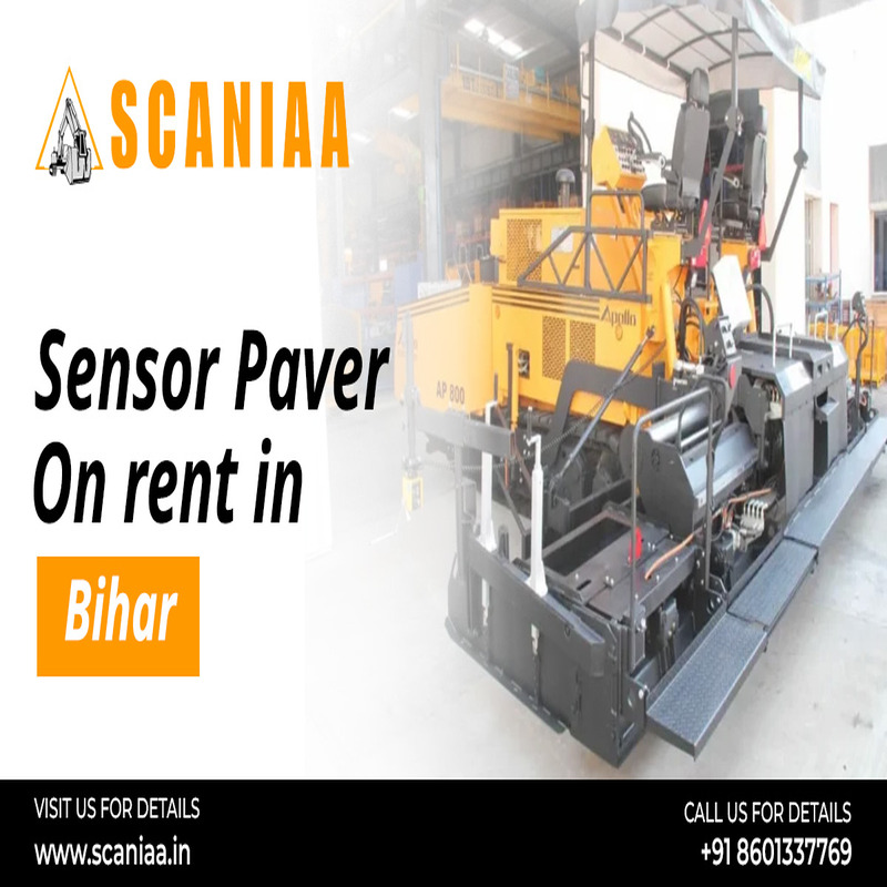 Sensor Paver On Rent In Bihar | Hire Sensor Paver